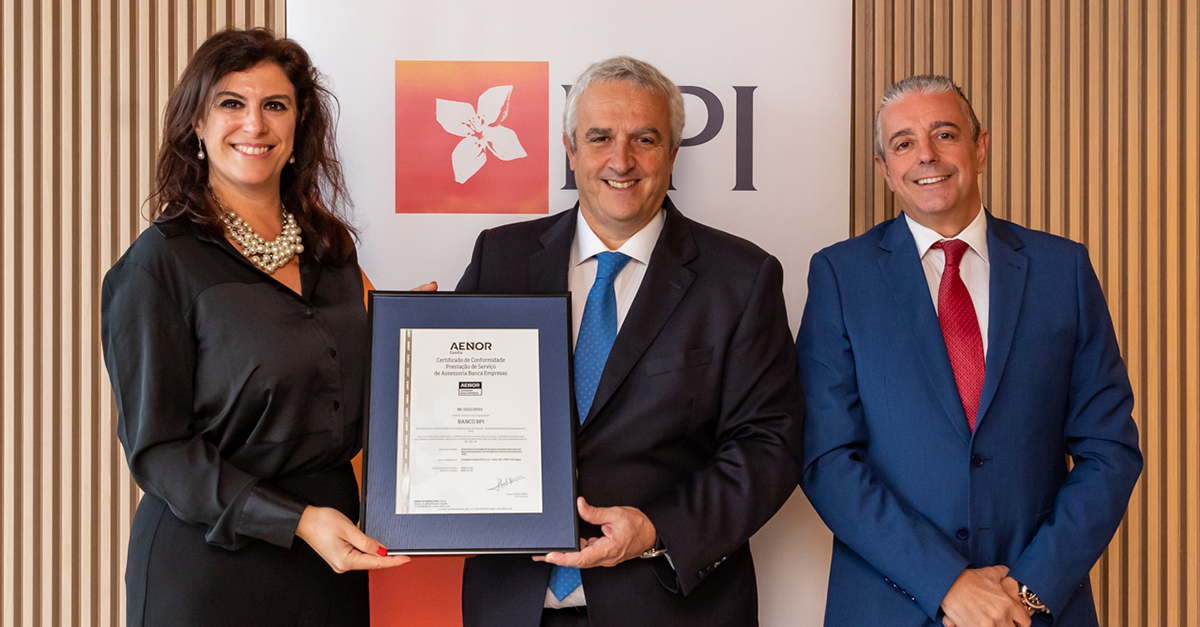 BPI obtém certificação AENOR para a qualidade do serviço na Banca de ...