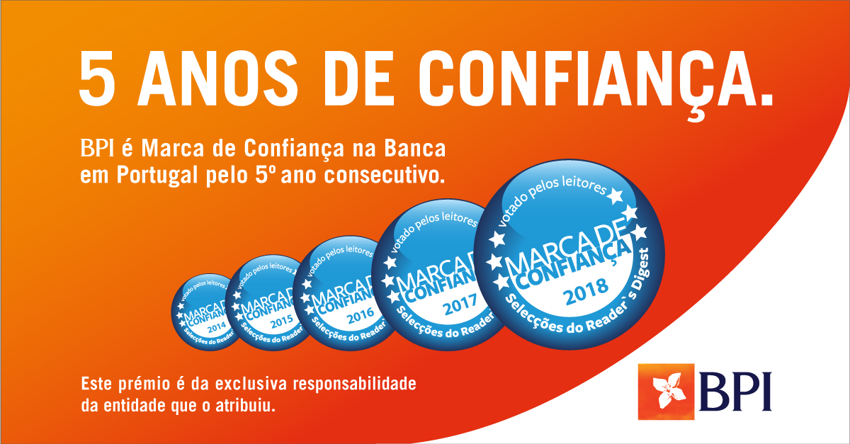 BPI Marca de Confiança 2018 | Banco BPI