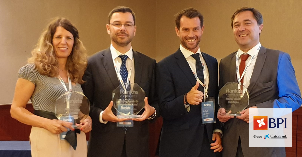 BPI vence três galardões na 1ª edição dos Prémios Rankia Portugal