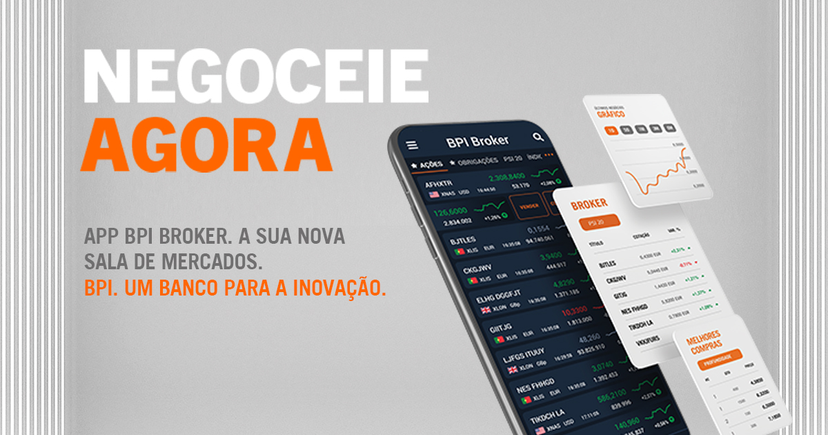 App BPI Broker | Serviços 24/7 | Banco BPI